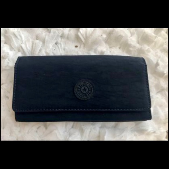 Kipling | Bags | Kipling Dark Navy Blue Wallet | Poshmark